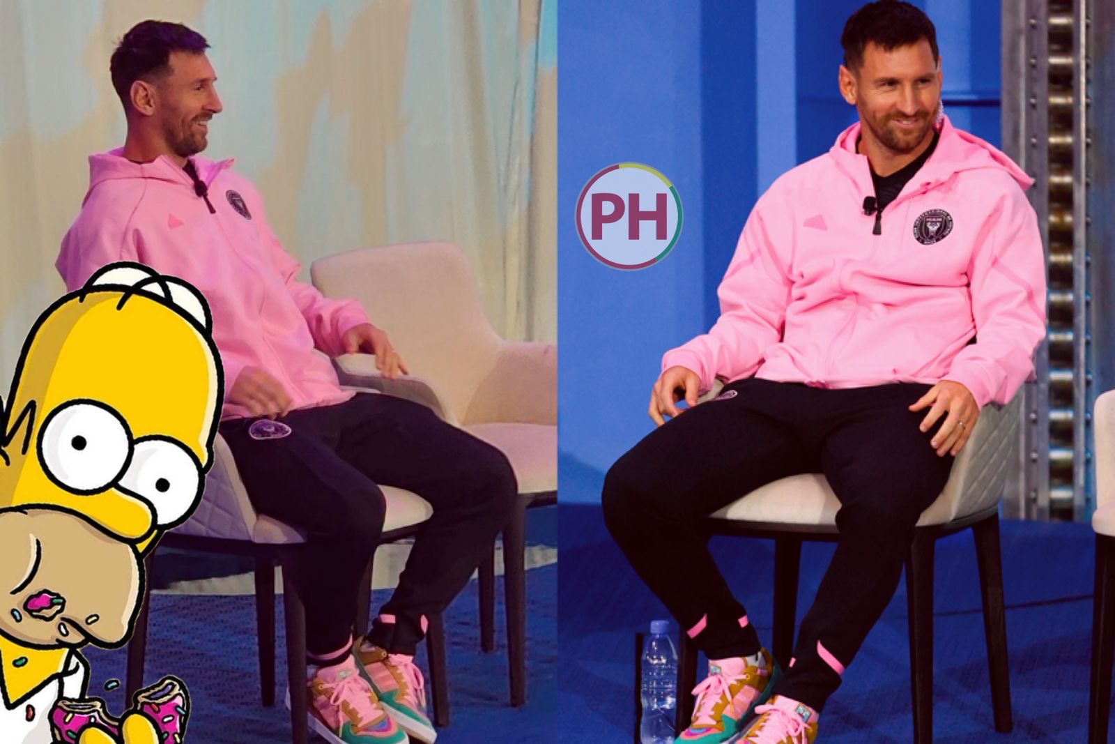 ¿Es fanático?: Messi usó unas zapatillas inspiradas en Los Simpson que valen una fortuna - Politica