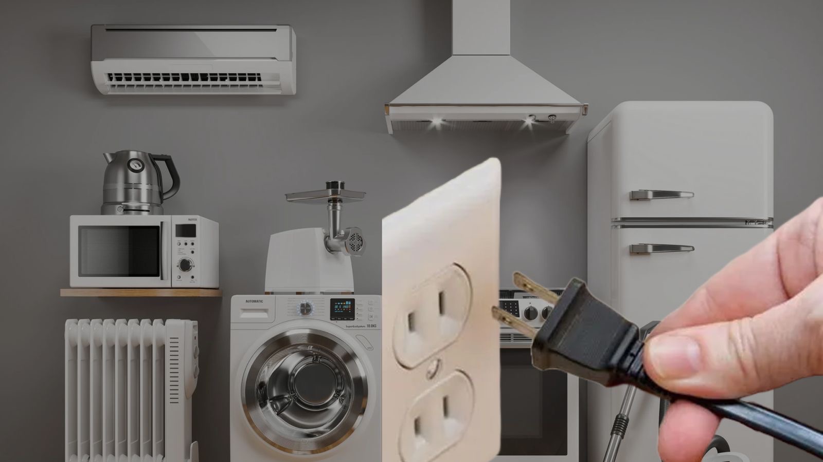 Cinco electrodomésticos que debes desenchufar si quieres reducir la ...