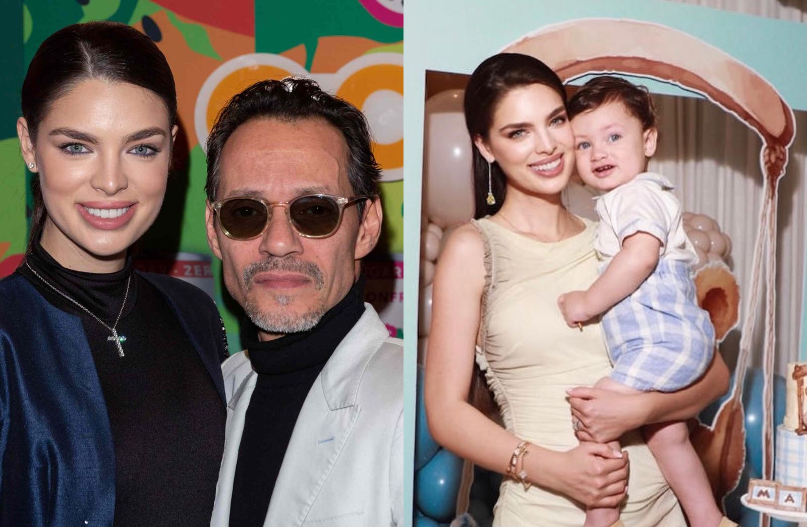 Esposa de Marc Anthony celebra el primer cumpleaños de su hijo, el cantante no pudo estar ...