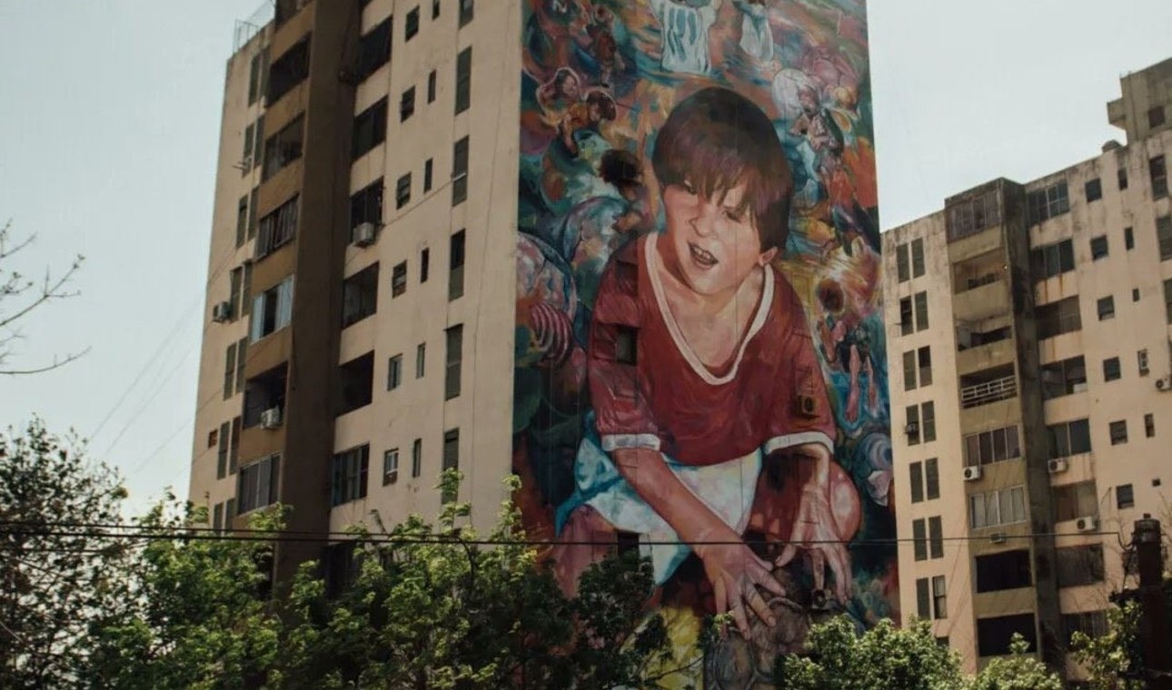 Rosario inaugura un nuevo mural de Messi que celebra sus inicios en el ...