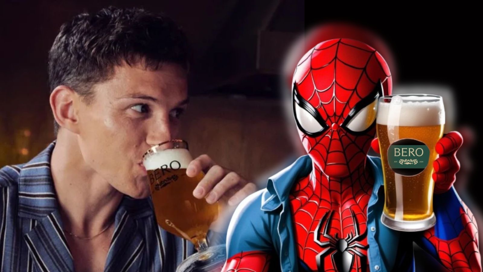 ¿Spider-Beer? Tras luchar contra el 4lcohol1smo, Tom Holland lanza su ...